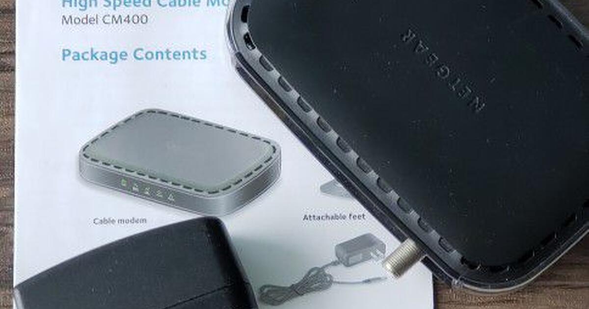 Netgear CM400 for Free in Chicago, IL | For Sale & Free — Nextdoor