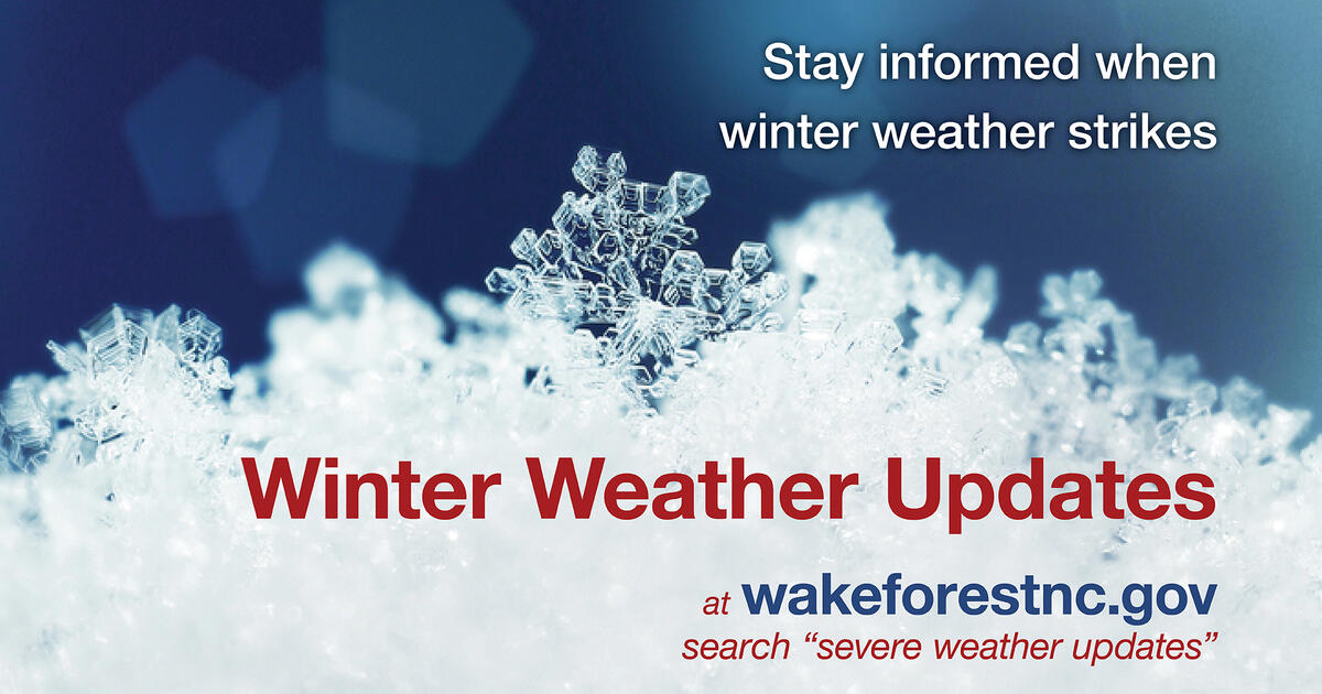***Winter Weather Update*** — Nextdoor