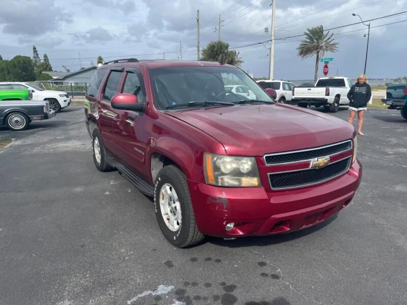 2007 CHEVY TAHOE 4WD LT 3RD ROW MAROON LEATHER SUNROOF for $4900 in ...