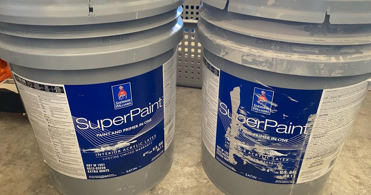 NEW 10 gallons paint for $600 in Alachua, FL | For Sale & Free — Nextdoor