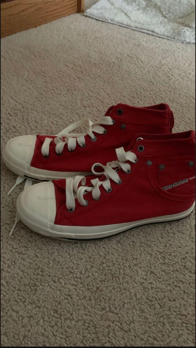 Diesel red converse brand and I for $30 in Virginia Beach, VA | For ...