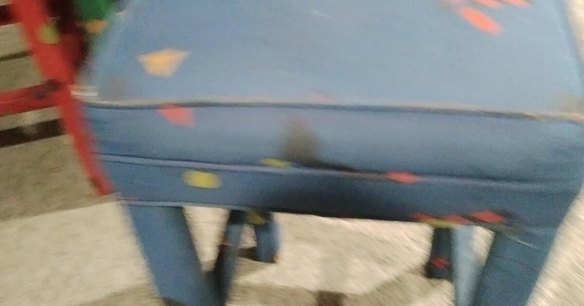 Colorful Patterned Stools. Set Of 6 for Free in Columbus, IN | For Sale ...