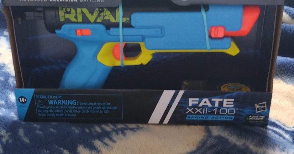 nerf rival fate xx11-100 spring action for $5 in Fresno, CA | For Sale ...