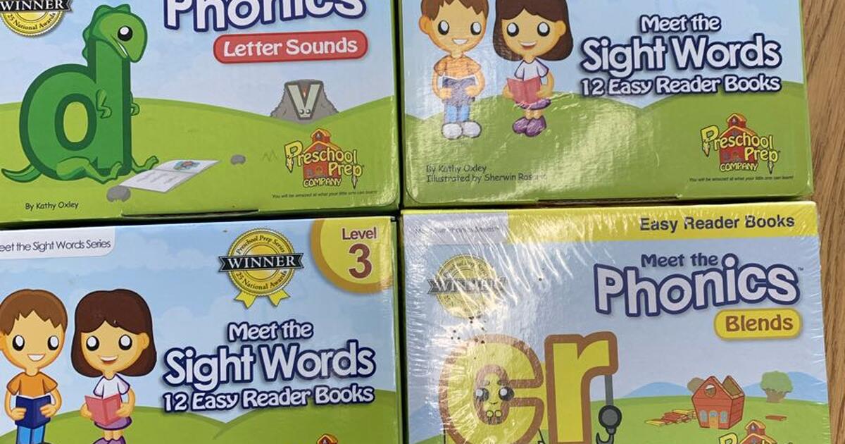 Preschool Prep Meet the Letter Sounds/Sight Words etc for $40 in ...