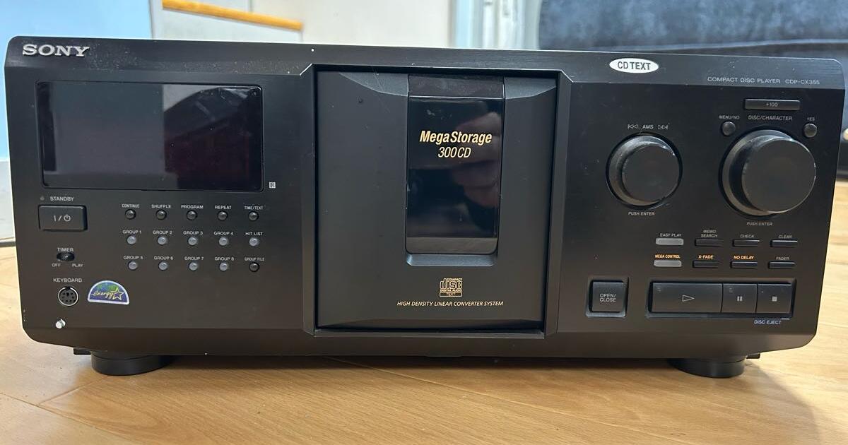 Sony MegaStorage 300CD Player w/ Remote for Free in Westford, MA | For ...
