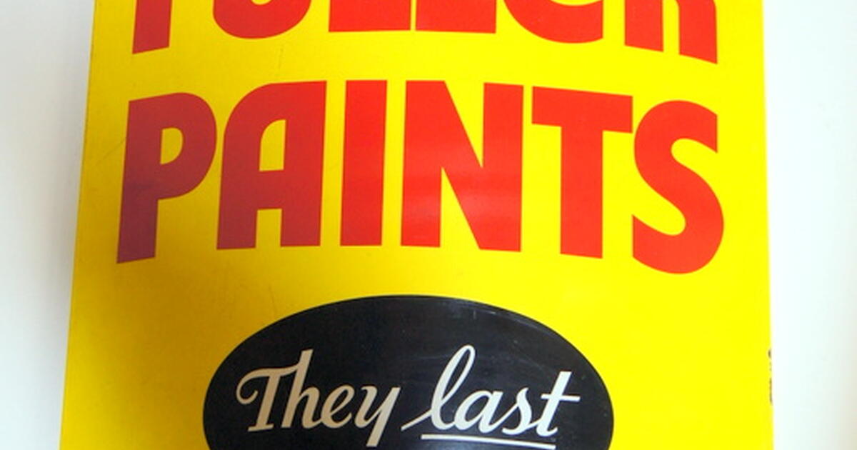 Fuller Paints Porcelain Sign for $350 in Vashon, WA | For Sale & Free ...