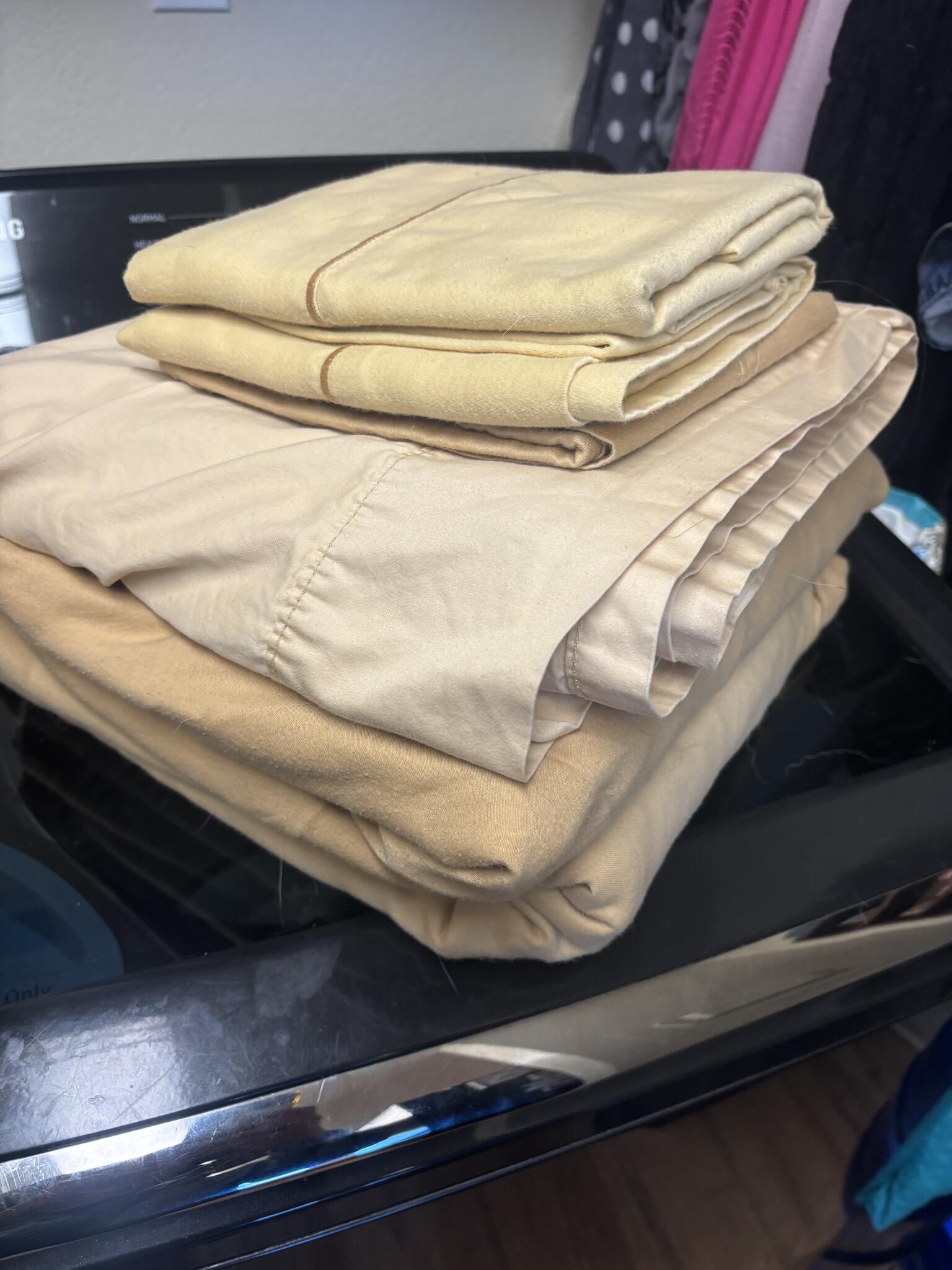 Various yellow/gold bedding for queen for Free in San Diego, CA | For ...