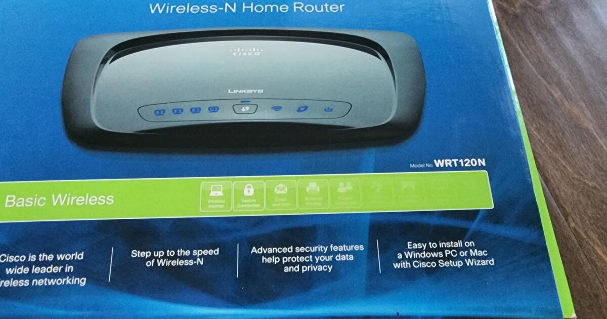 Cisco Wireless Router for Home for $25 in Kennesaw, GA | For Sale ...