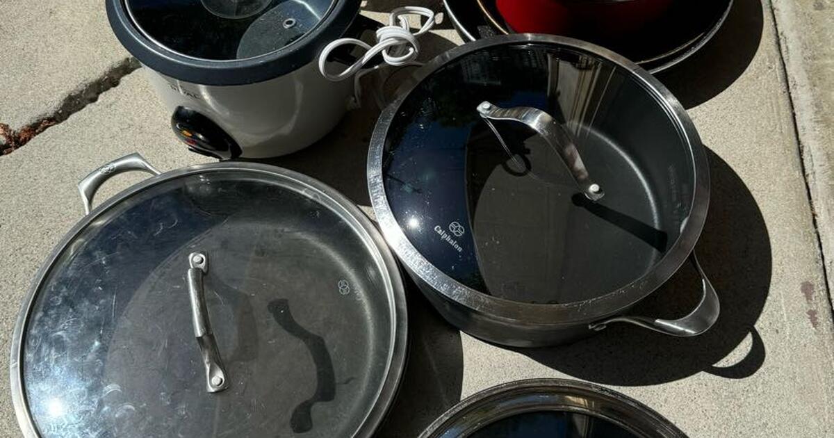 Random pots, pans, and rice cooker for Free in San Ramon, CA | For Sale ...