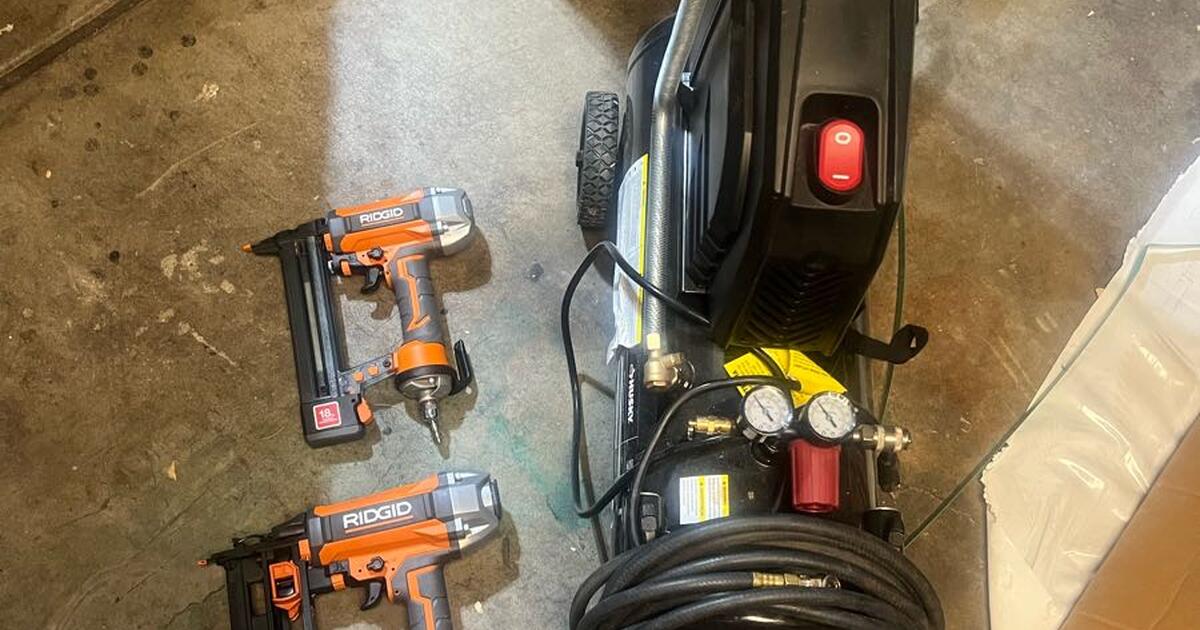 Ridgid Nail Guns and Air Compressor for Free in Sparks, NV | For Sale ...
