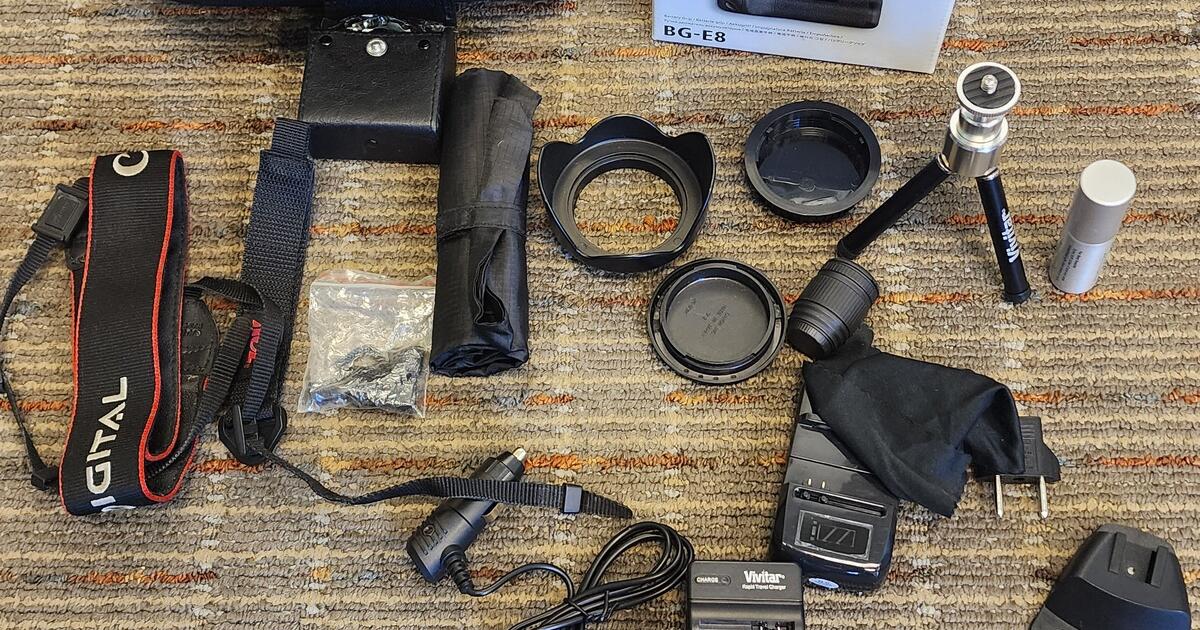 Canon Camera Accessories Bundle for Free in Thousand Oaks, CA | For ...