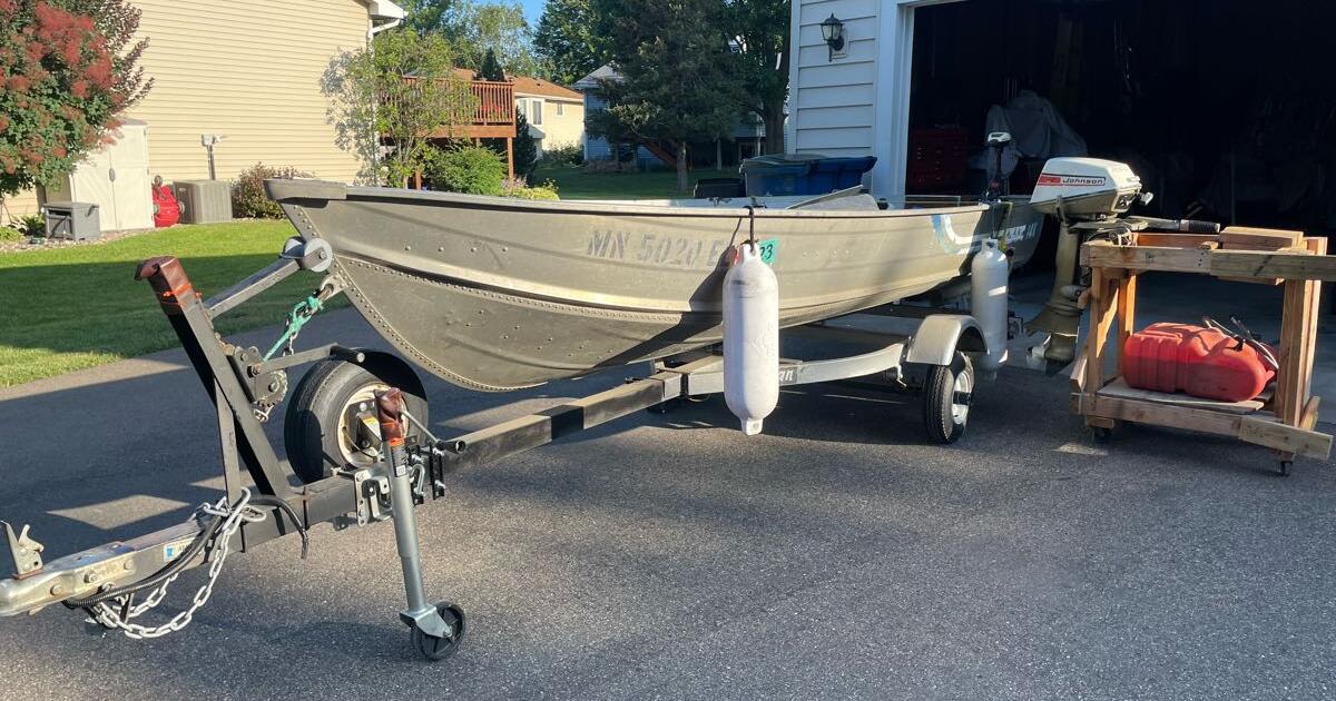 14’ ALUMINUM SEA NYMPH BOAT for $1375 in Plymouth, MN | For Sale & Free ...