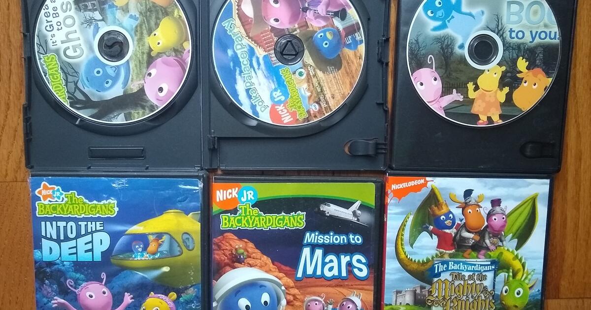 6 Nick Jr. The Backyardigans DVDs for $10 in Lake Elsinore, CA | For ...