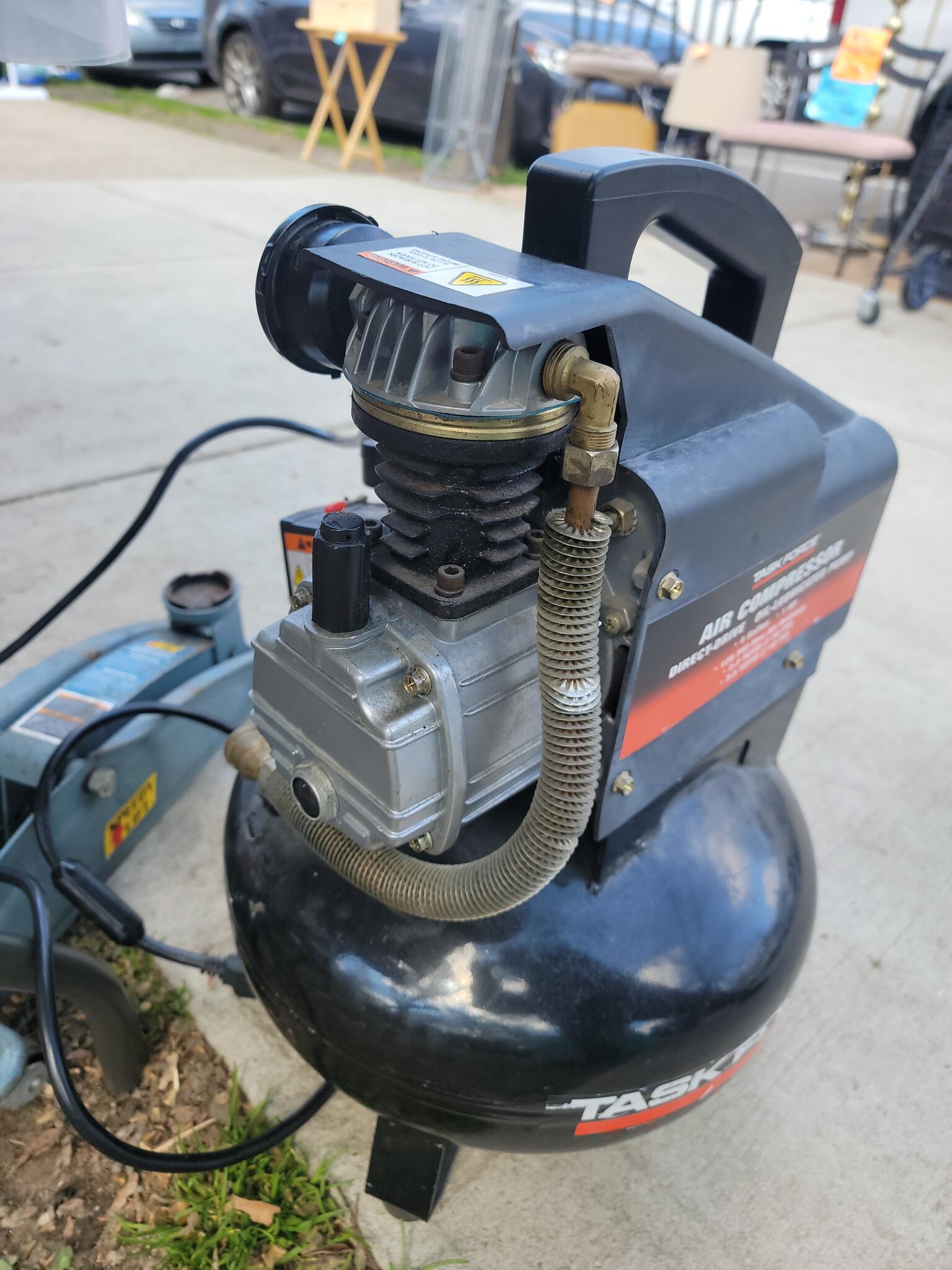 Task Force air compressor for $40 in Sharon Hill, PA | For Sale & Free ...