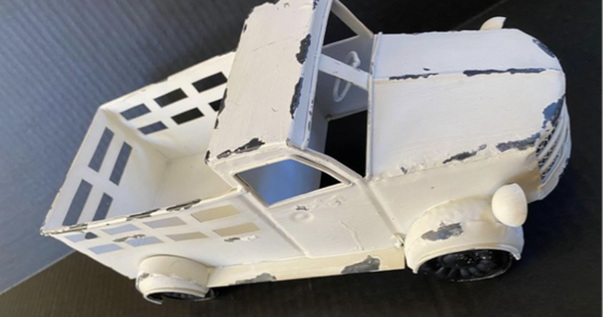 New White Metal Farm Truck for $12 in Centennial, CO | Finds — Nextdoor