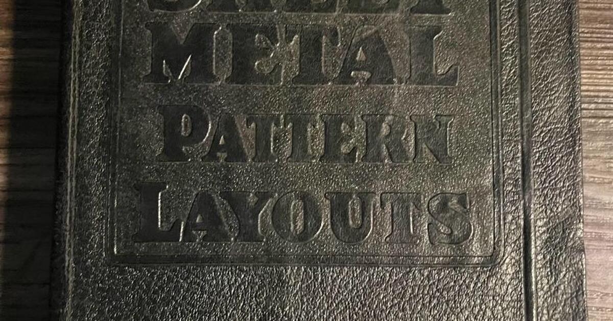 Sheet Metal Pattern Layouts Book & sears catalog 1942 for $70 in Olalla ...
