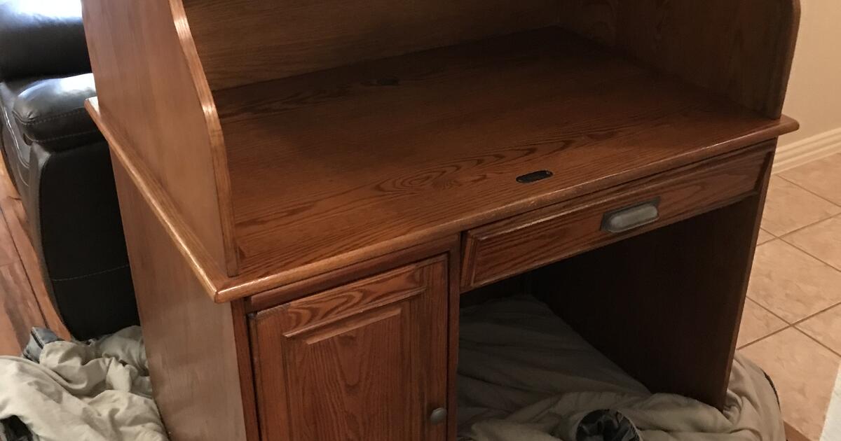 Computer roll top desk for Free in Azle, TX | For Sale & Free — Nextdoor
