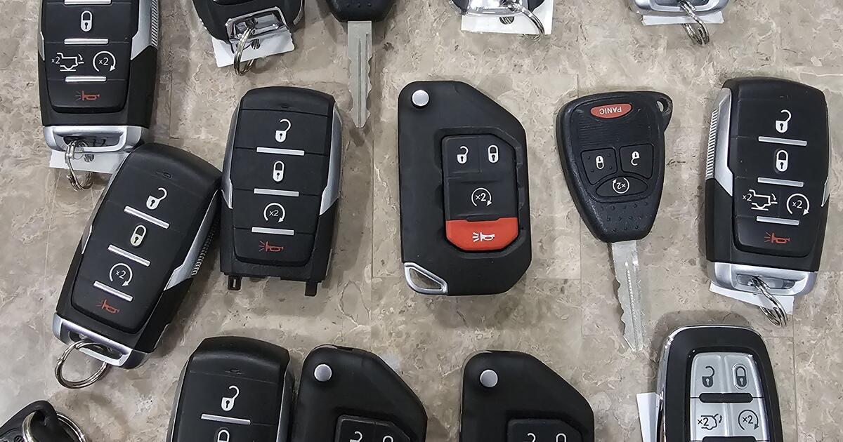 auto keys remote fobs smart key spare replacementAuto key fob ...