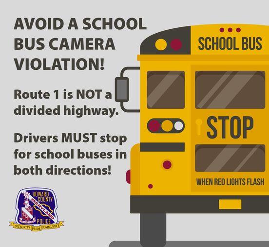 School Bus Safety (Howard County Police Department) — Nextdoor — Nextdoor