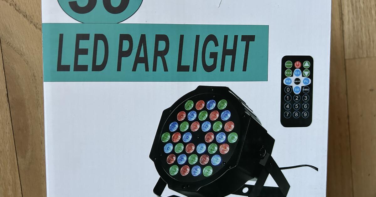 36 LED par light with remote Great for Parties or Events in Box for $25 ...