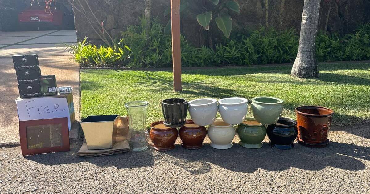Pots and printer ink for Free in Kailua, HI | For Sale & Free — Nextdoor