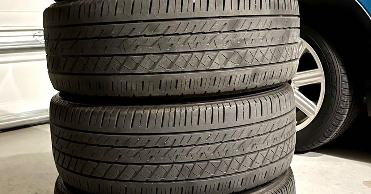 Bridgestone set of 4 run flat tires 195/55R16 - fits Mini Cooper for ...