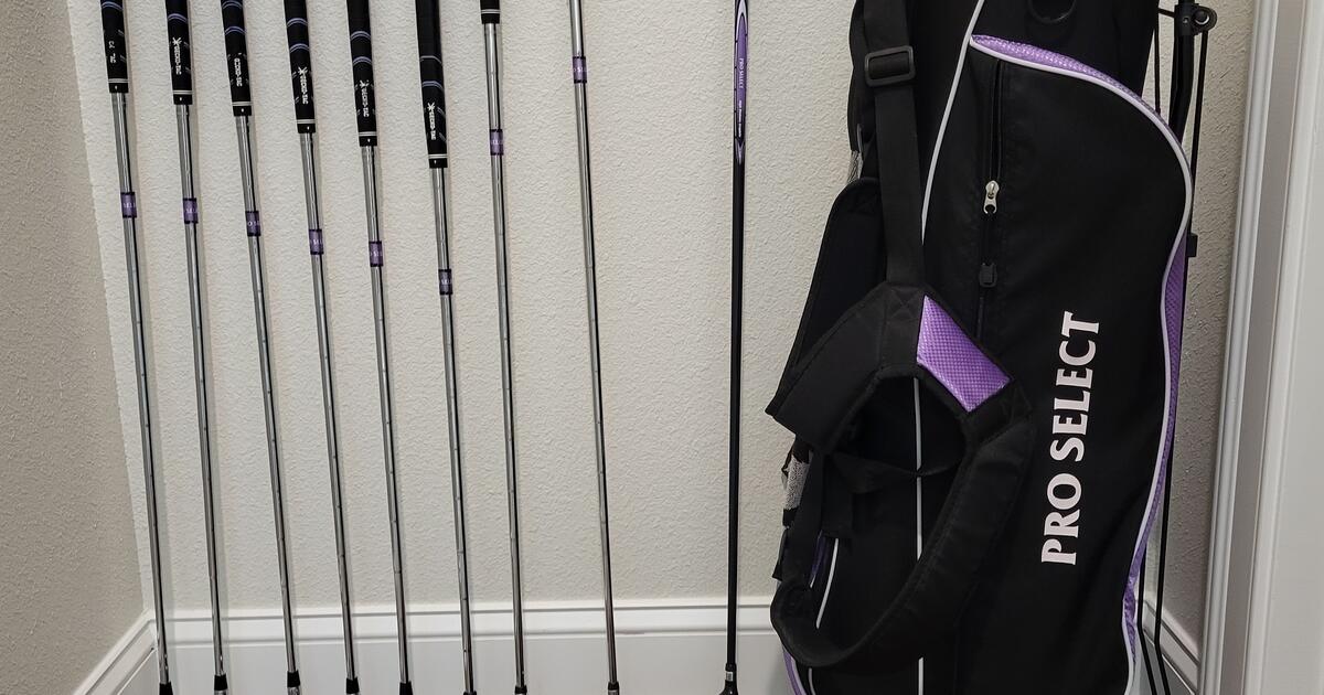 Ladies Pro Select Golf Clubs and Bag for $100 in Hot Springs Village ...
