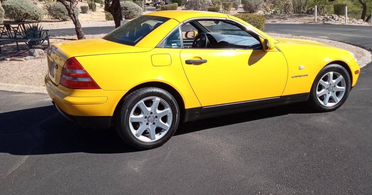 1998 Sunburst Yellow Mercedes-Benz Convertible SLK 230 CALL FOR PRICE ...