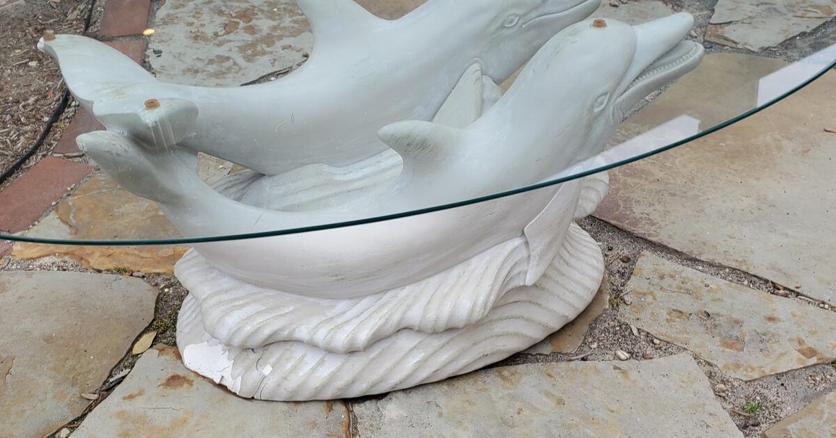 Dolphin Coffee Table for $20 in Flint, TX | For Sale & Free — Nextdoor