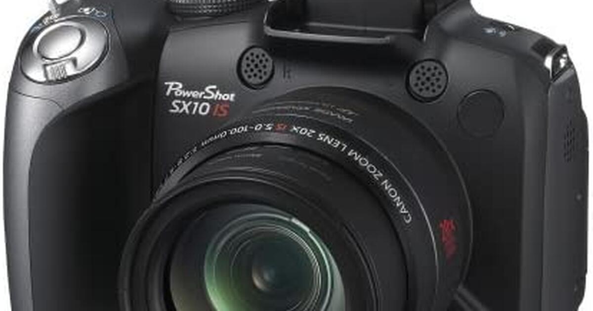 Canon Powershot SX10IS 10MP Digital Camera with 20x Wide Angle Optical ...