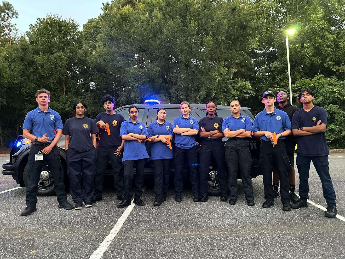 Last week, the Alpharetta Police Explorers Post 919 had an action ...