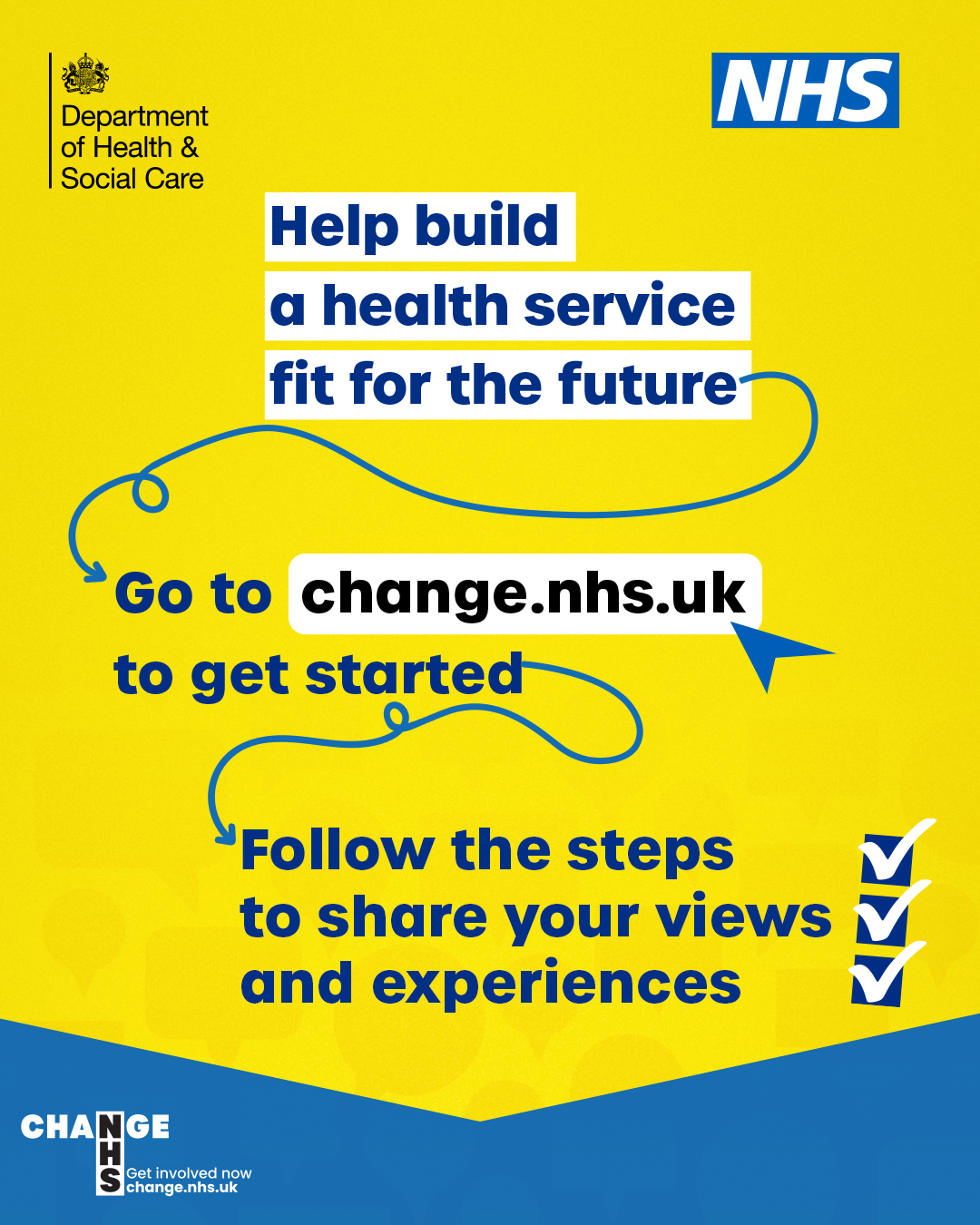 The NHS needs your voice to help build a health service that's fit for ...