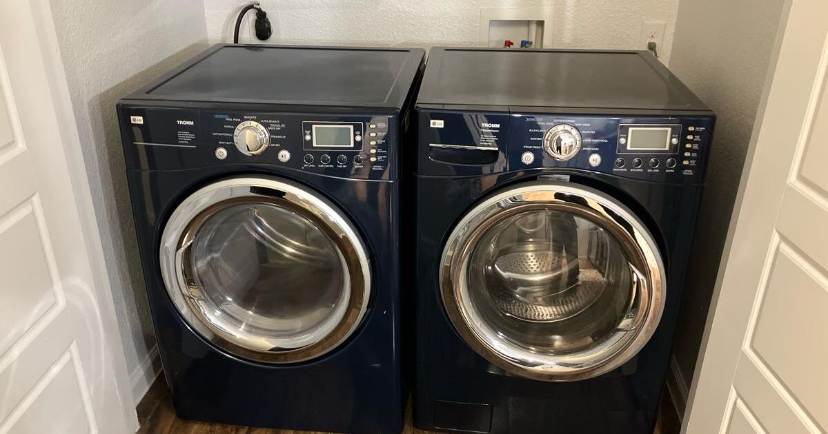 LG Tromm Washer And Dryer Pending Pickup For 100 In Prosper TX For LG Tromm Washer And Dryer Pending Pickup For 100 In Prosper TX For