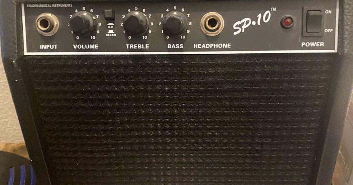 Fender SP-10 guitar amp for $50 in Wimauma, FL | For Sale & Free — Nextdoor