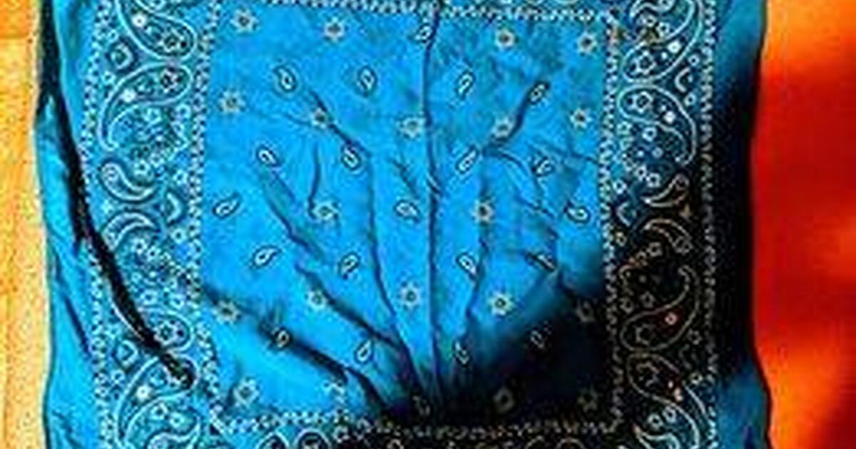 Blue bandana/Pañuelo azul for $2 in Garner, NC | Finds — Nextdoor
