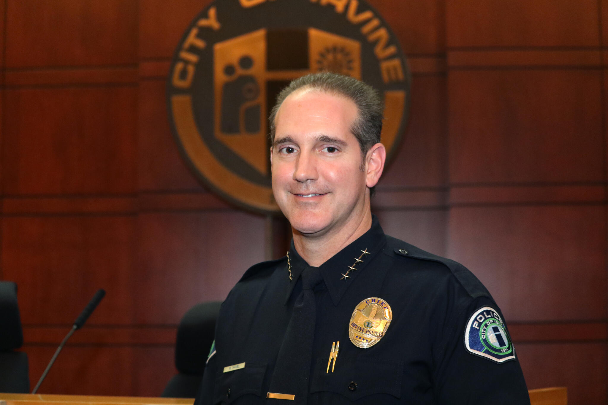 Introduction of New Irvine Police Chief Mike Hamel (Irvine Police ...