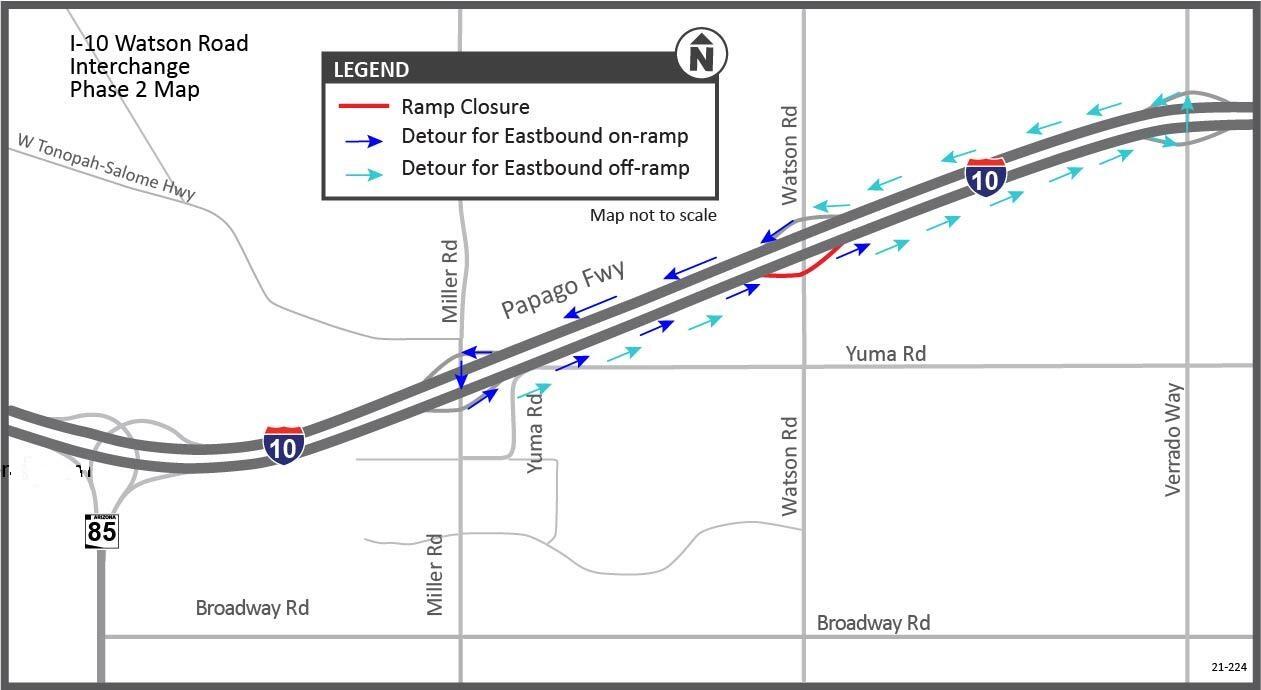 Reconstructing the I-10 and Watson Road interchange in Buckeye will ...