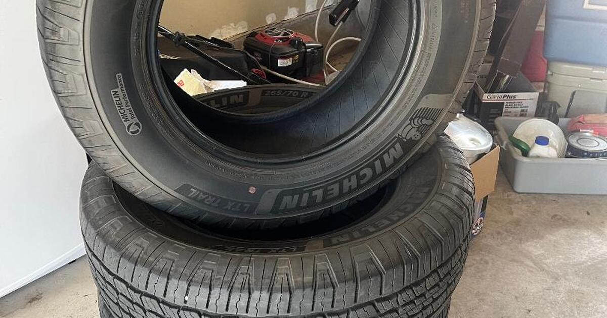 Set of 4 Michelin Tires 265/70 R18 for $300 in Springfield, OR | For ...
