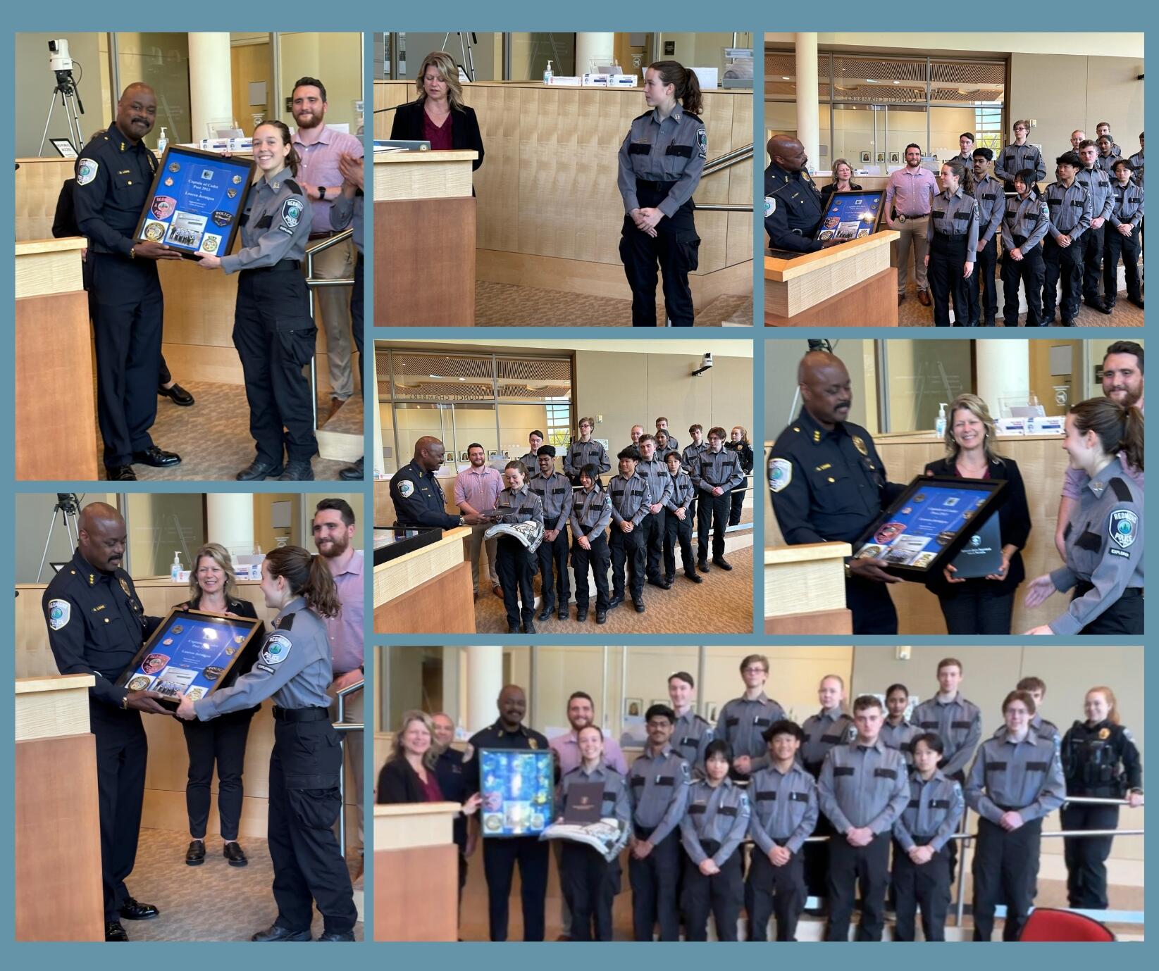 During the June 18 City Council meeting, Redmond Police Cadet Captain ...