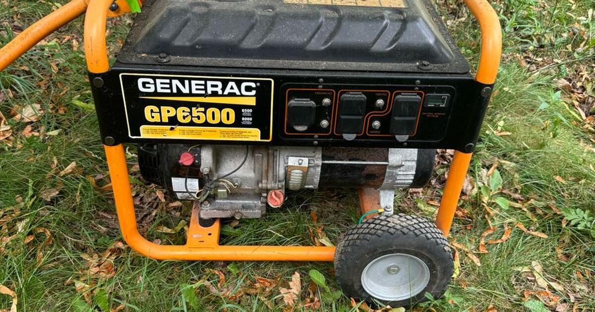 Generac GP6500 Generator for $275 in Mechanicville, NY | For Sale ...