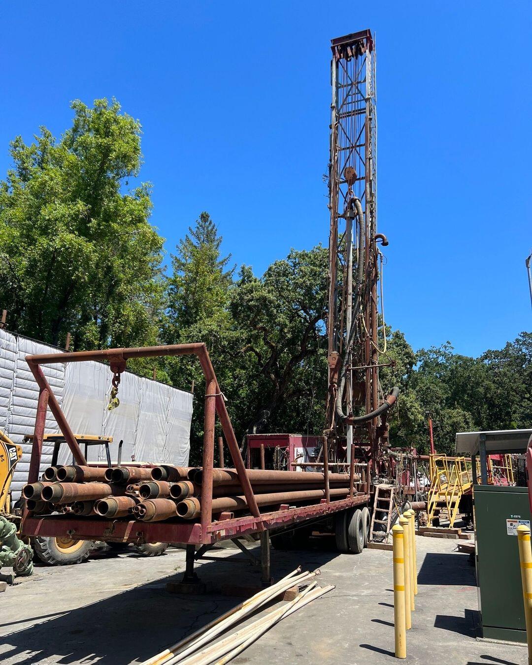 Drilling is underway on the new Sucinto Well! (Scotts Valley Water ...