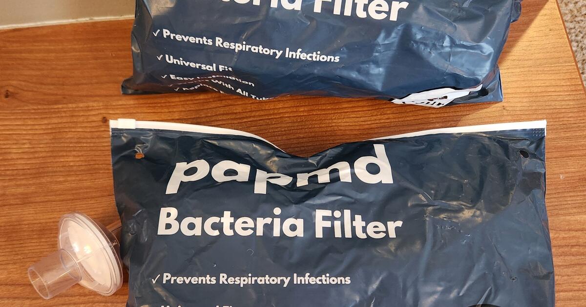 PAPMD Bacteria Filters for CPAP (11, unopened) for Free in Golden ...
