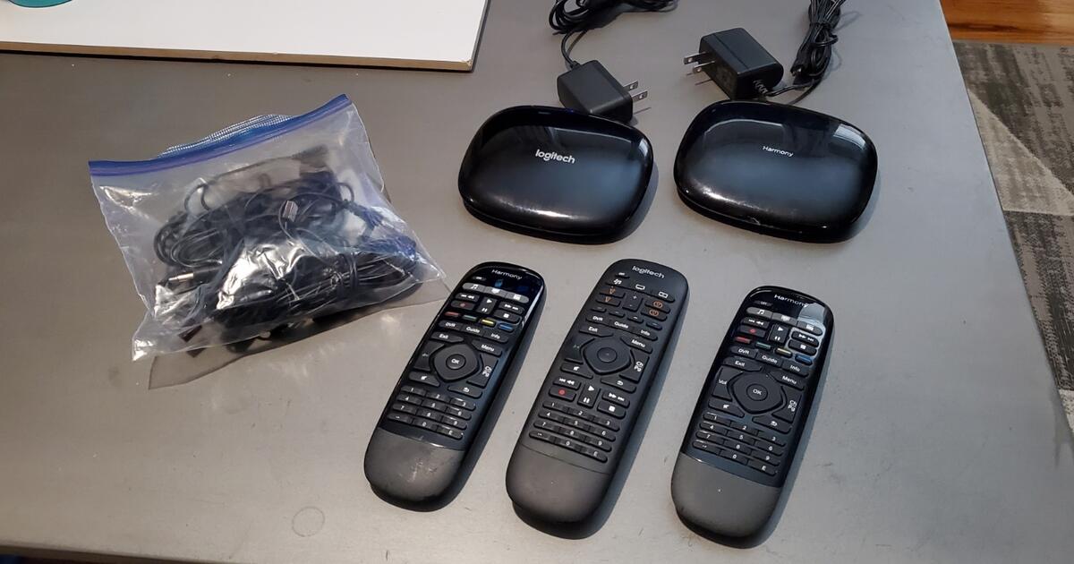 Logitech Harmony Remotes, Hubs and IR Extenders for $125 in Atlanta, GA ...