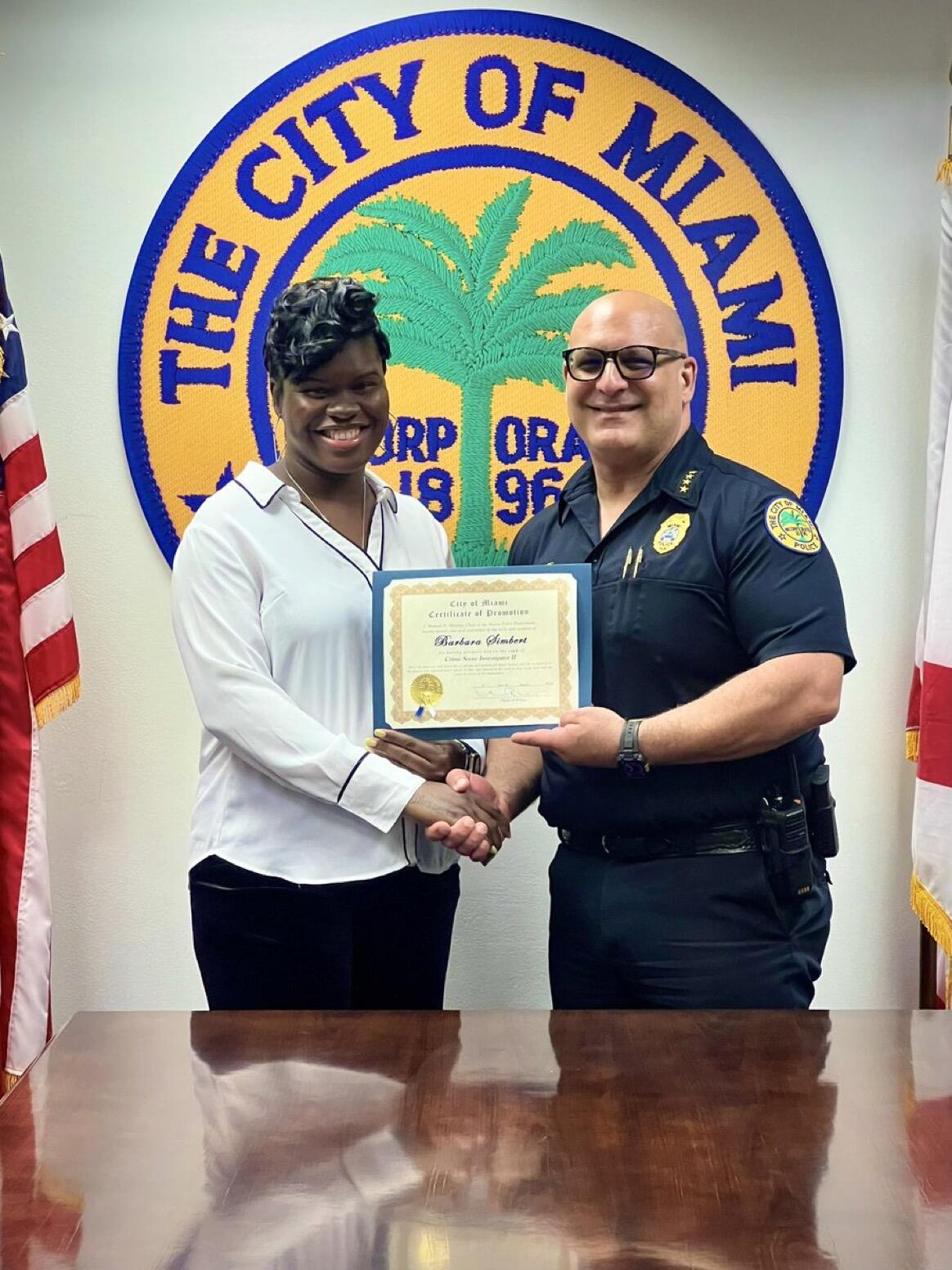 Congratulations to Ms. (Miami Police Department) — Nextdoor — Nextdoor