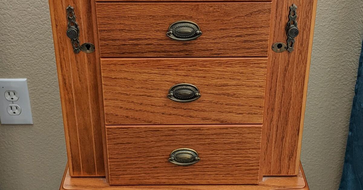 Thomas Pacconi Classics, Armoire Jewelry Box, with Key and Music Box ...