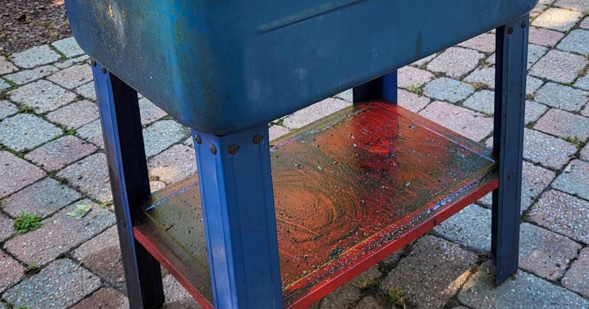 steel vintage parts washer table for $60 in Pennsburg, PA | For Sale ...