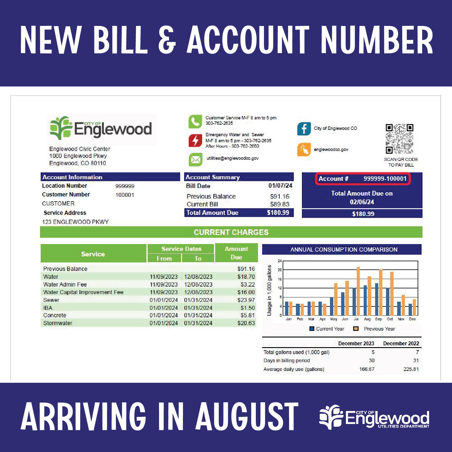 New Utilities Bill & Customer Portal (City of Englewood) — Nextdoor ...