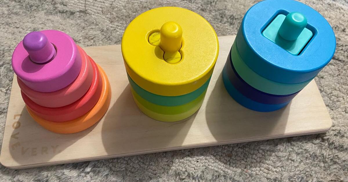 Lovevery stacking puzzle for $20 in Houston, TX | For Sale & Free ...