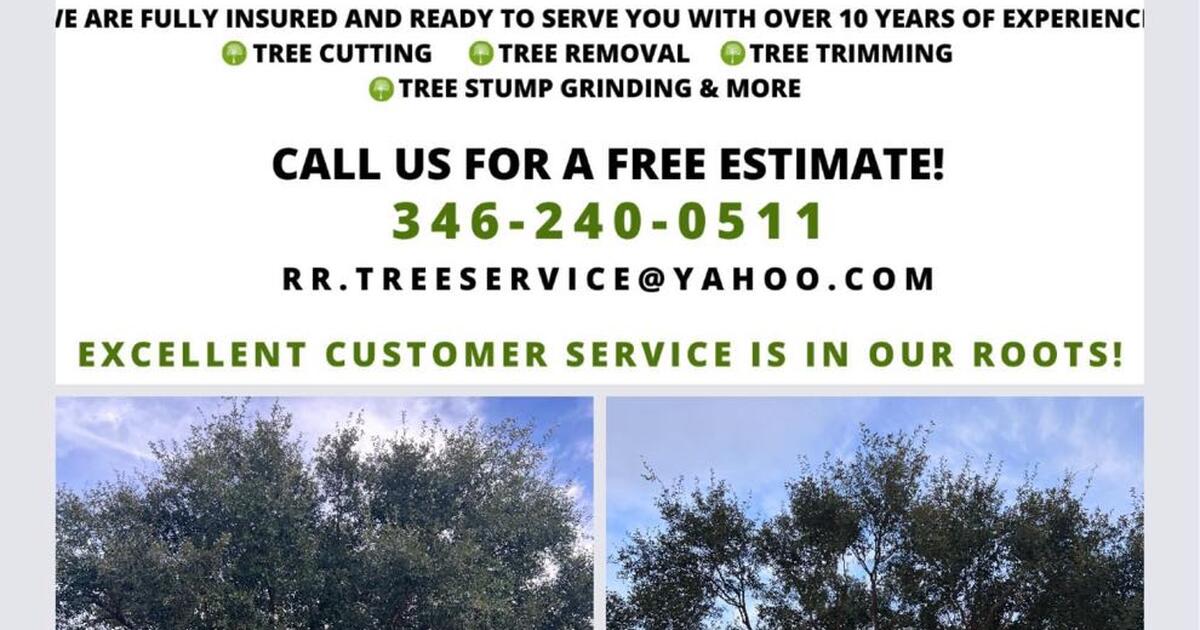 Tree trimming, removal and more in Houston, TX | For Sale & Free — Nextdoor