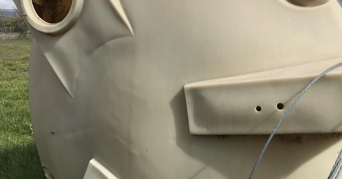 LARGE 2500 GALLON FIRE SUPPRESSION WATER STORAGE TANK NON POTABLE WATER ...